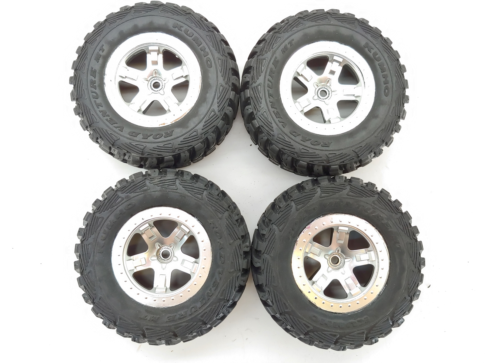 4x Kumho Road Venture MT 1/10 Short Course Truck Tires Traxxas Slash ...