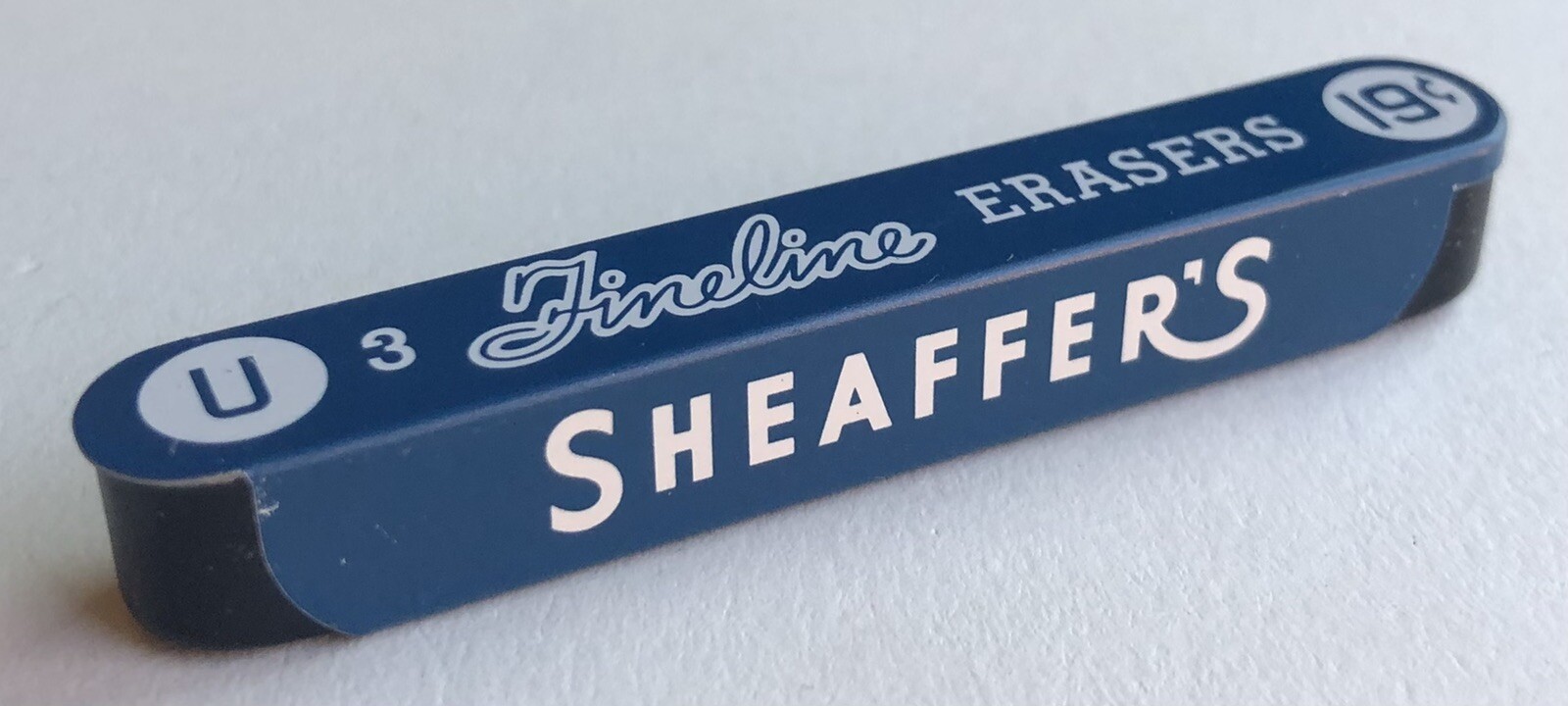 Vintage SHEAFFER Fineline U Mechanical Pencil Erasers Blue NOS 3pk ...