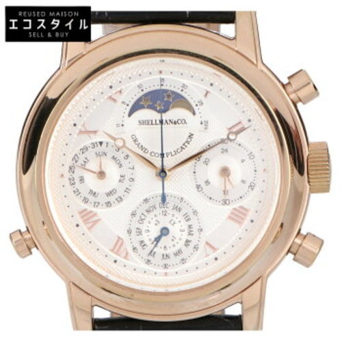 Shellman Grand Complication Premium 6771-T011179TA Men's 40mm Quartz ...