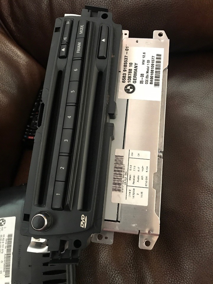 CD Player Screen Navigation Audio System CCC E9x Modul 1Cd OEM BMW E82 ...