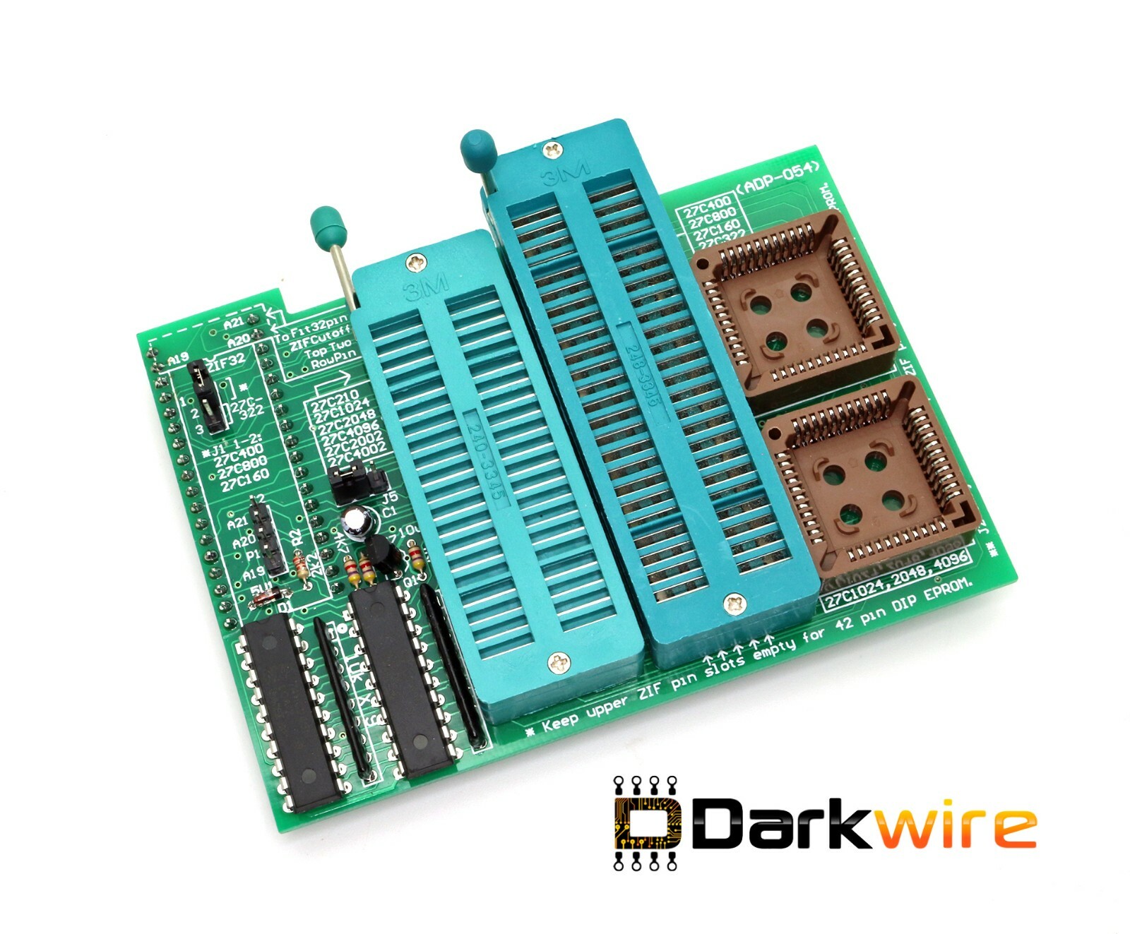 GQ Programmer GQ-4X4 + ADP-054 16bit EPROM Adapter - MASK ROM Retro 27C ...