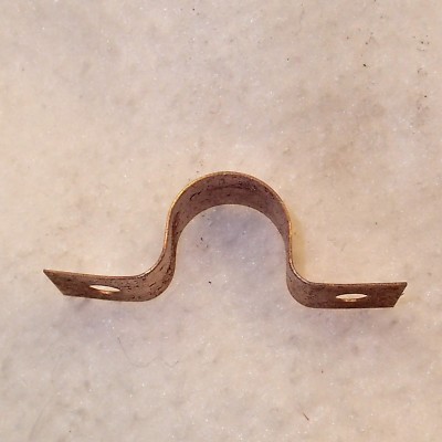 [Quantity of 25] 3/4" copper pipe straps with copper nails | eBay