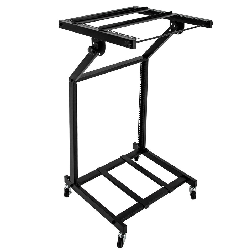 9U12U/16U Rack Mount Mixer Case Stand Studio Equipment Cart Stage Amp ...