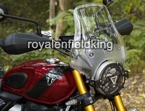 For Triumph Scrambler 400X Carbon Racing Wandered Touring Clear ...