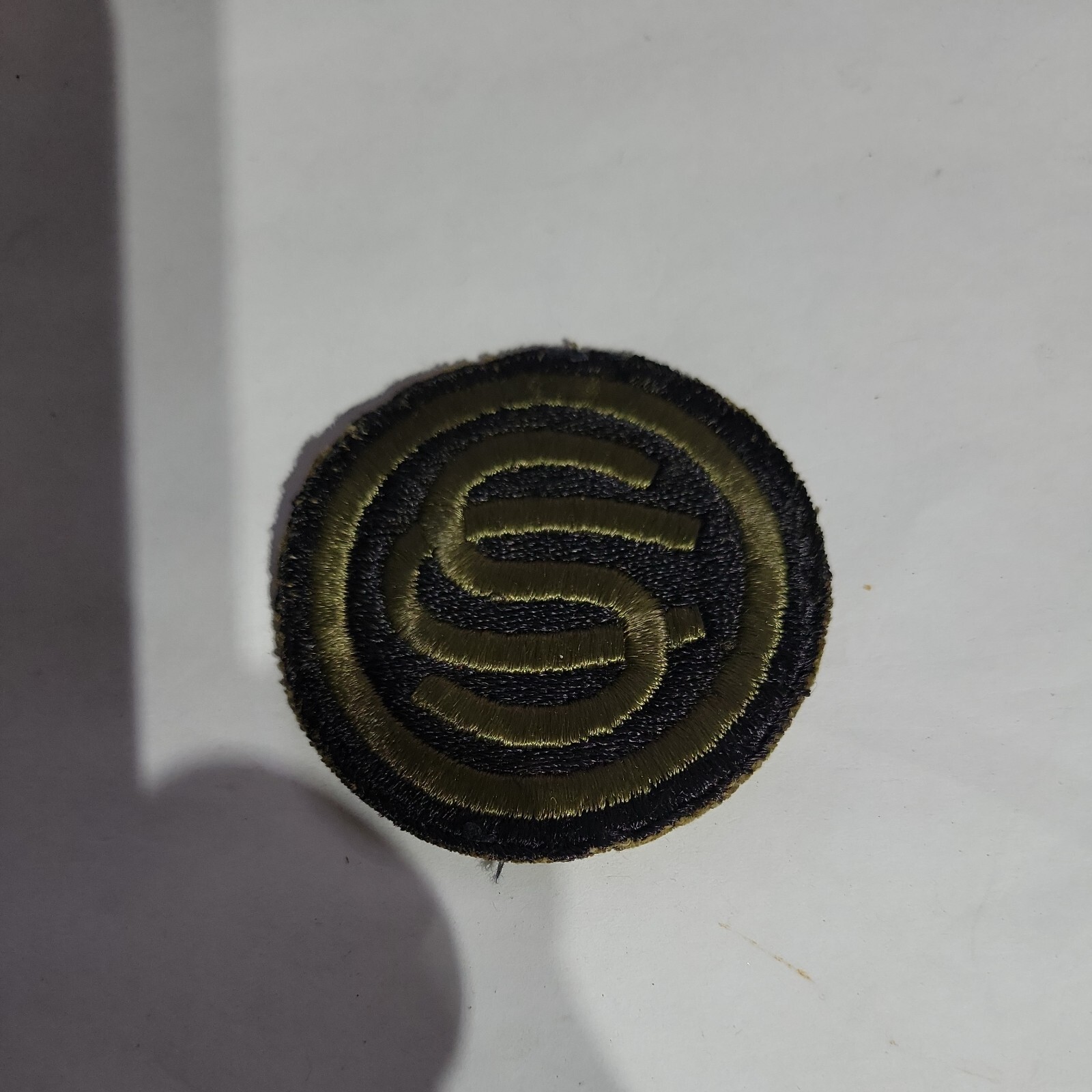 Officer Candidate School White Back Patch WWII Vintage OCS | eBay