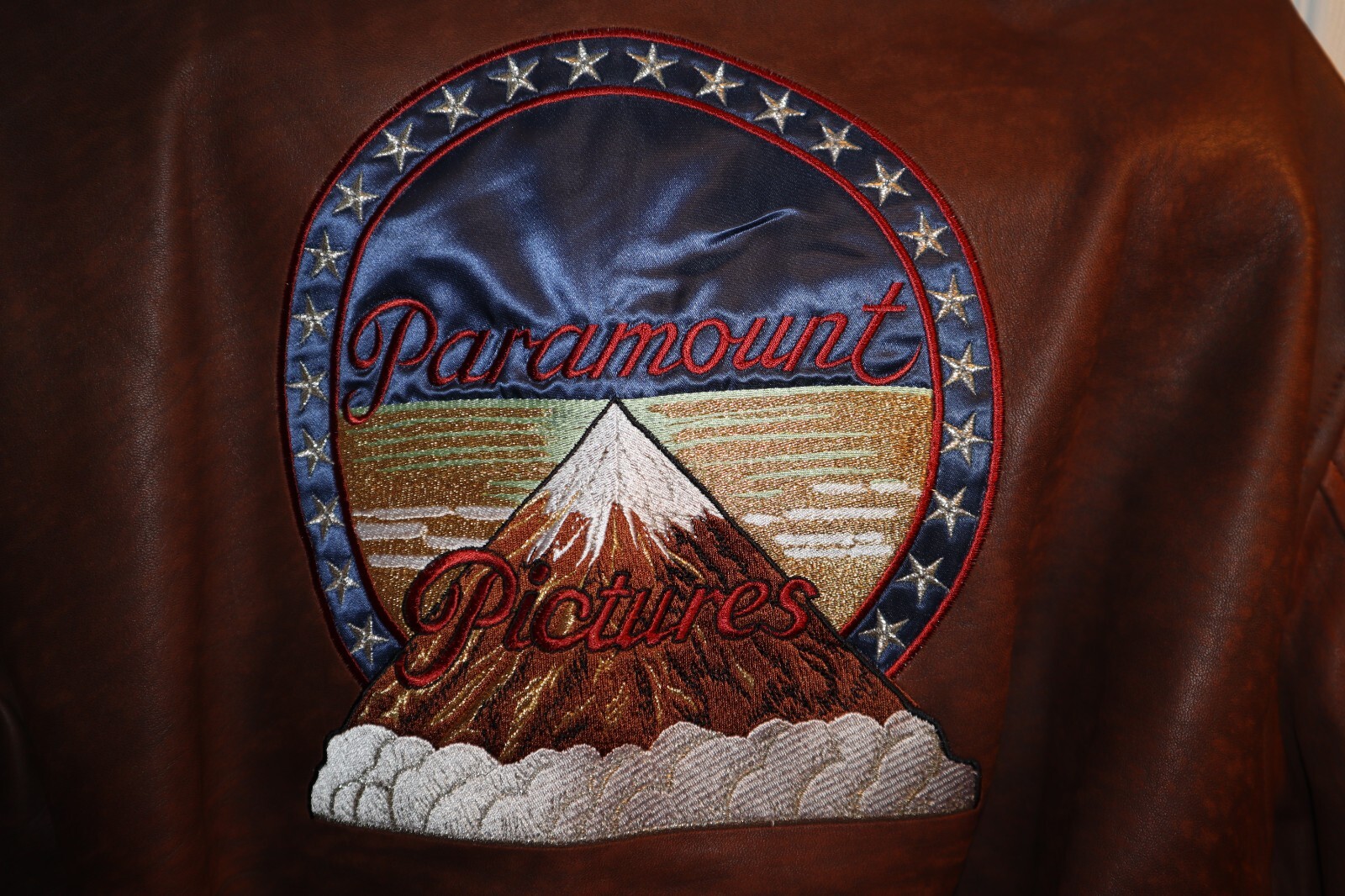 Paramount Pictures Studio VERY SOFT Brown Leather Jac… - Gem