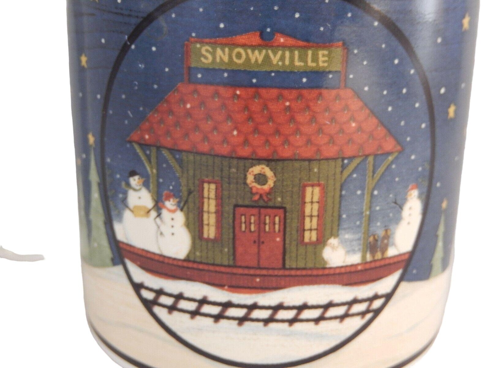 Warren Kimble Coffee Mug Cup Home For The Holidays Snowville Sakura ...