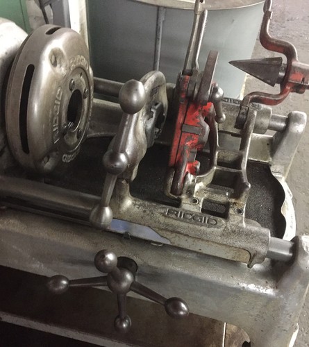 Ridgid Automatic Pipe Thread / Threading Machine, Model #801 | eBay