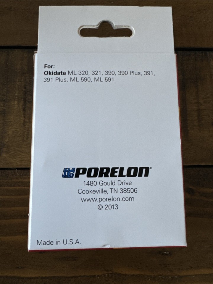 2 Porelon Nylon Ribbon #11514 Okidata ML 590/591 | eBay