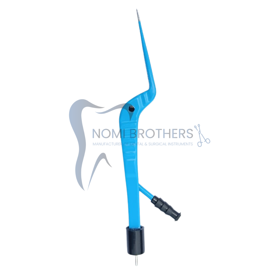 Non-Stick Bayonet Suction Bipolar Forceps 15.5cm Surgical Electro ...