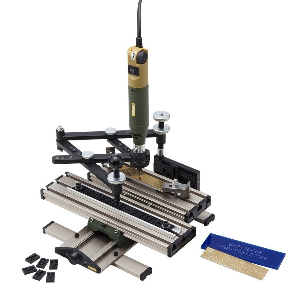 PROXXON Kiso Power Tool Engraving Table with Mini Router Guide Table No ...