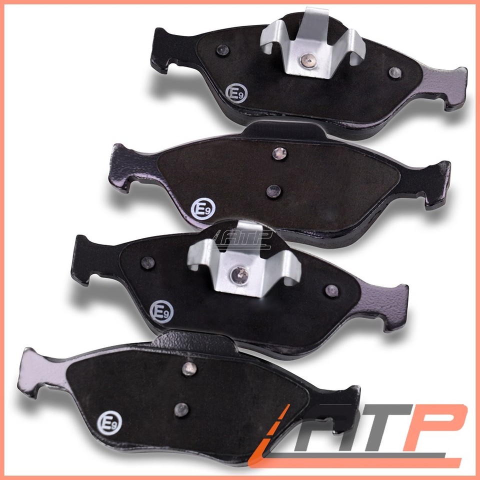 BRAKE DISCS + BRAKE PADS FRONT VENTED Ø258 FOR FORD KA RB 2003-08 PUMA ...