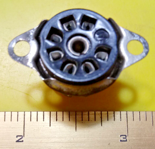 Methode® 7 Pin Tube Socket • Bottom Mount • 5/8" Hole • 7/8" Hole ...