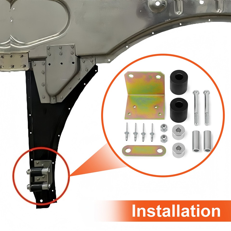 Lower Roller Bracket Kit Bundle for Peterbilt 379 Passenger Side | eBay