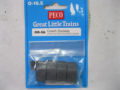 Peco OR-56 O-16.5 Coach Duckets to suit Coach Panels OR-51 & OR-52 | eBay