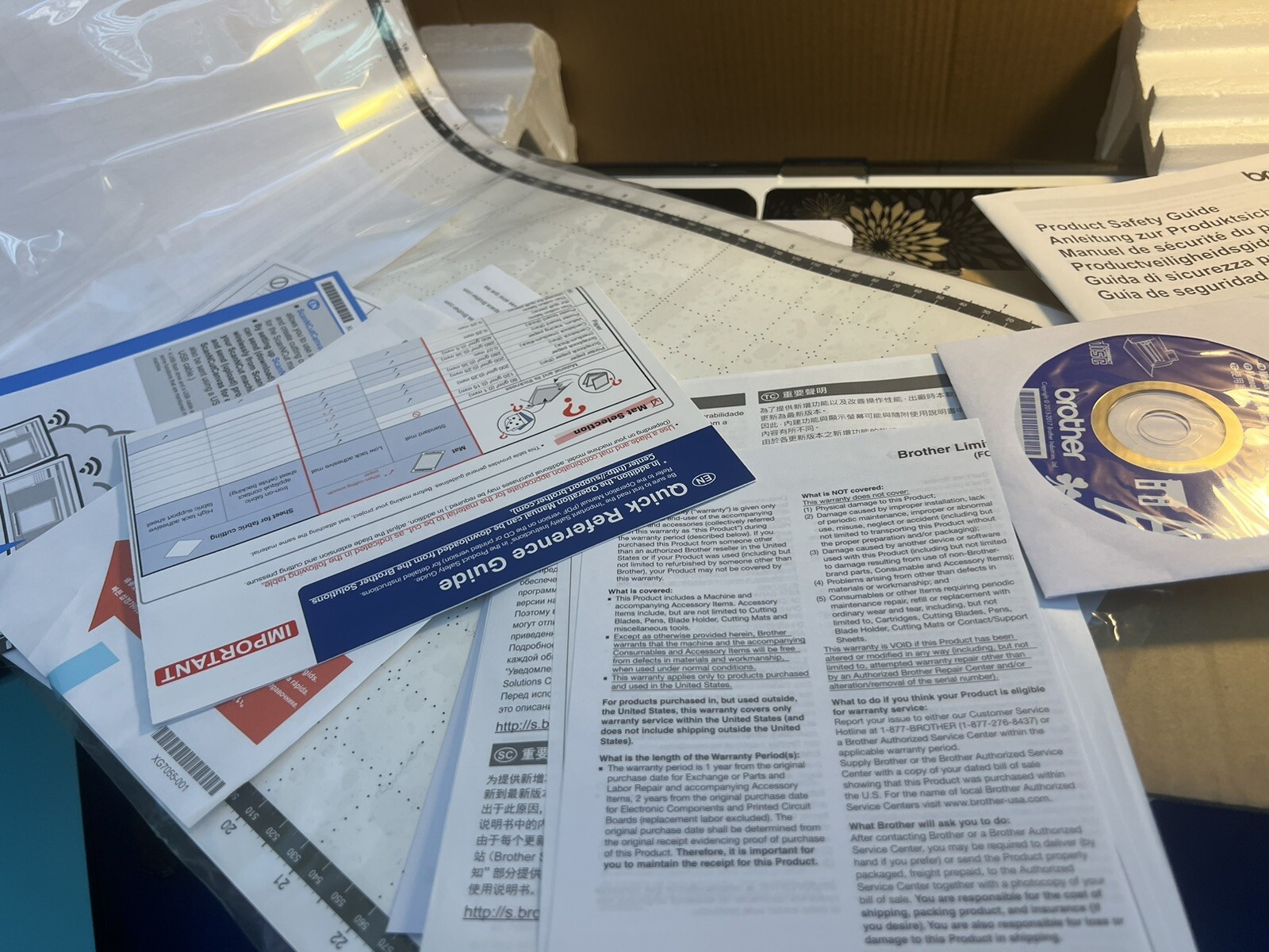 Brother CM350 ScanNCut 2 Wireless Cutting Machine with LCD Display for ...