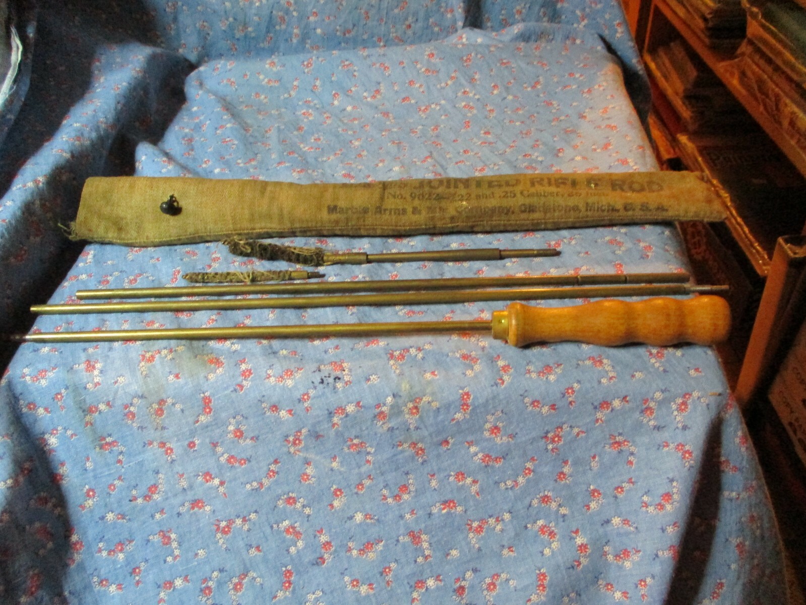 Vintage Marble's Jointed Rifle Rod No. 9622 .22 and .25 Caliber 36 inch ...