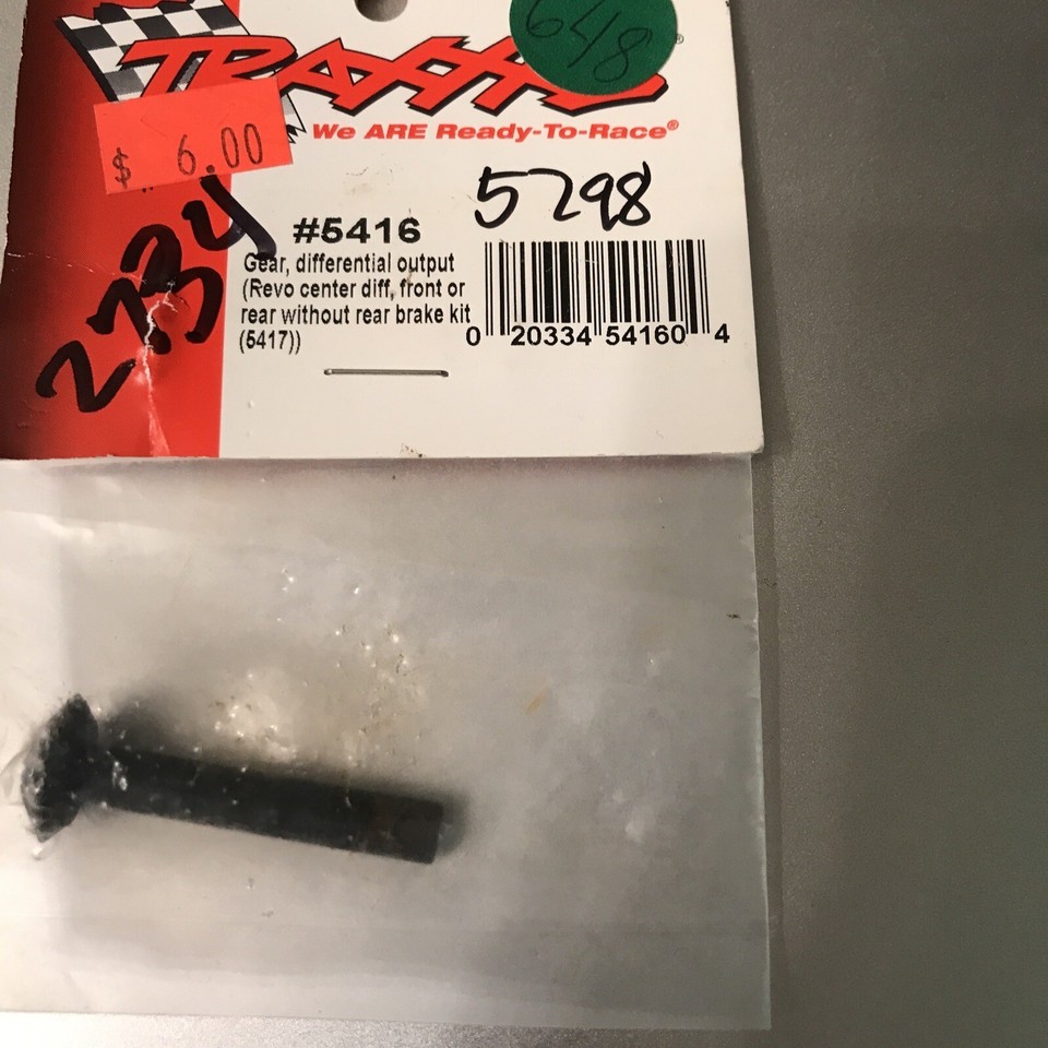Traxxas 5416 Differential Ouput Gear Center Diff Revo tra5416 bx4 | eBay