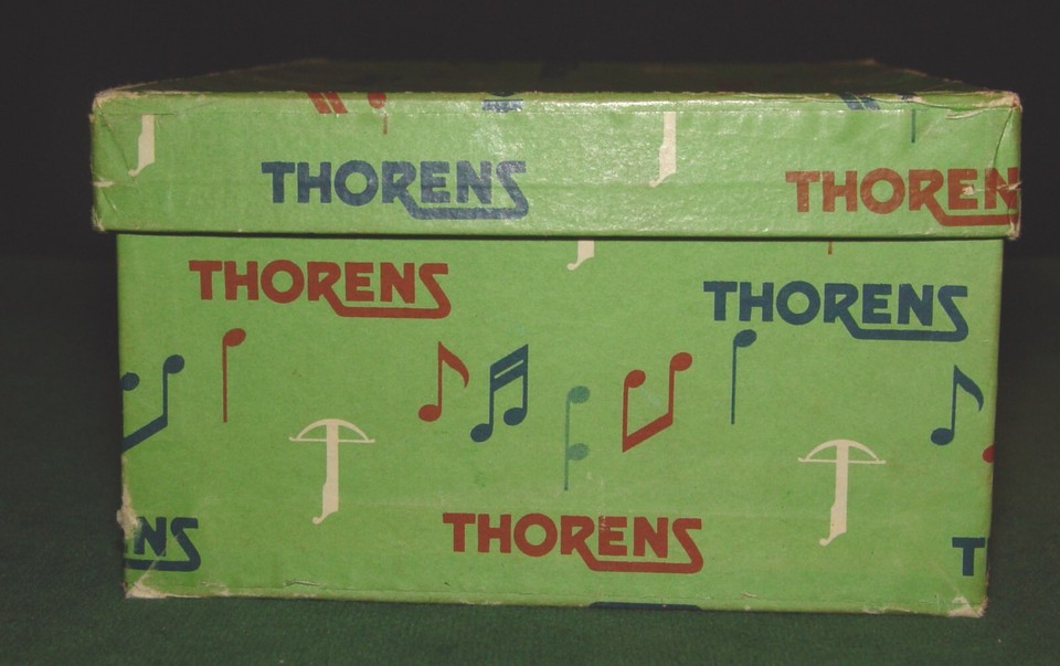 Vintage THORENS AD30 Swiss Music Box Disc Player In The Original Box | eBay