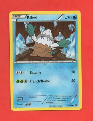 Pokémon n° 25/101 - BLIZZI - PV70 (A6553) | eBay