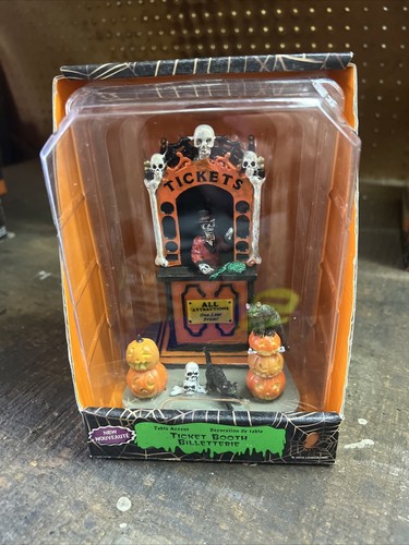 Lemax Spooky Town TICKET BOOTH Halloween Haunted Carnival Rides ...