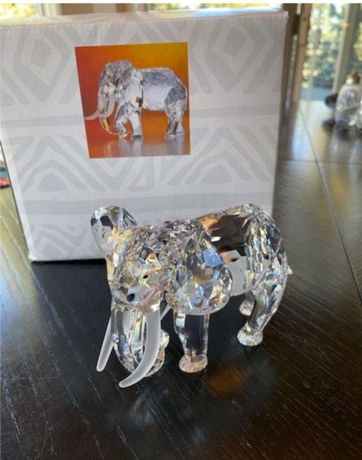 Crystal SWAROVSKI SCS 1993 Annual Edition ELEPHANT Figurine Retired | eBay
