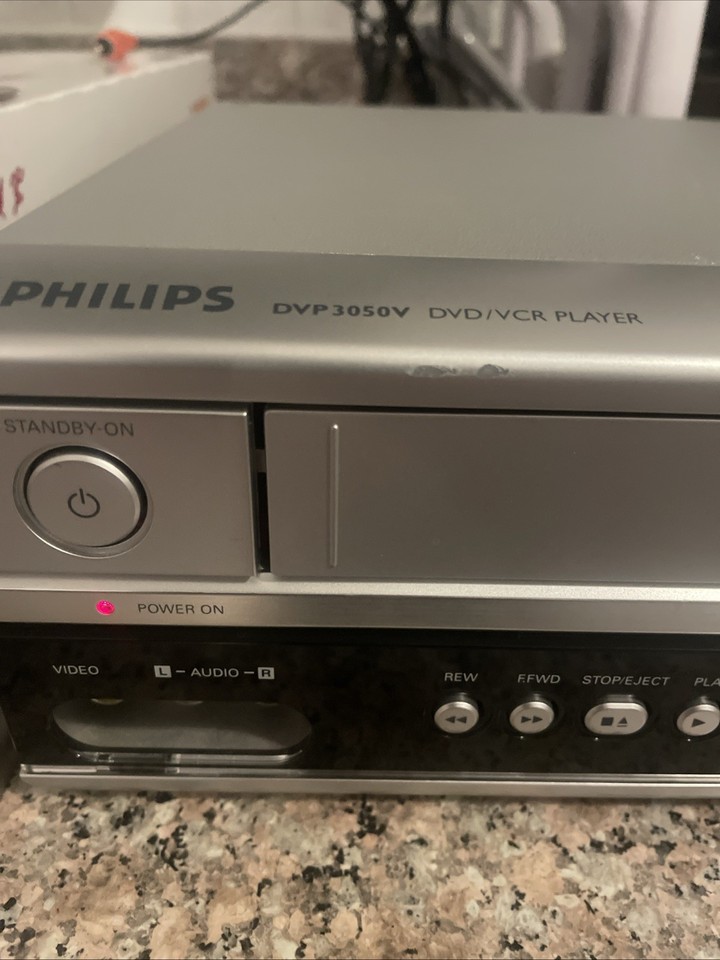 Philips DVD VCR Player Combo Model DVP3340V 4 Head Hi-Fi No Remote ...