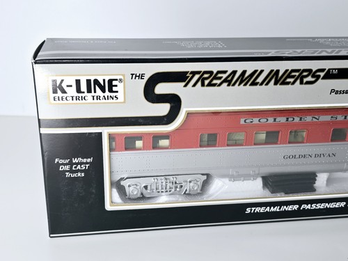 K-Line - O - Streamliners Golden State Golden Divan Observation Car # ...