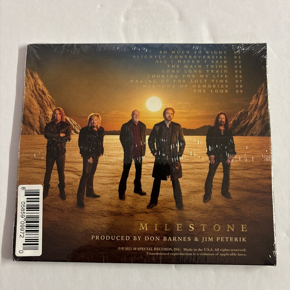 AUTO CD 38 Special Milestone FACTORY SEALED SIGNED CD DON BARNES + 4 ...