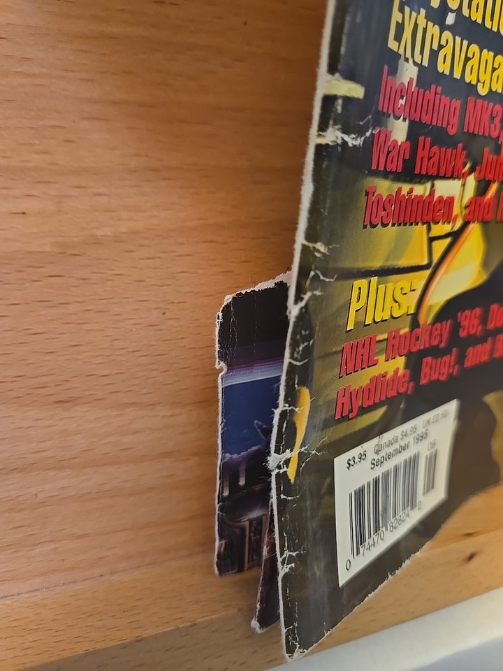 Game Informer Vintage Video Game Magazine #29 September 1995 Killer ...