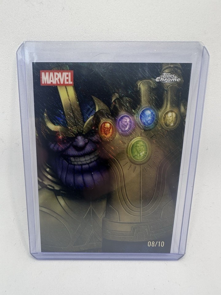 2025 Topps Chrome Marvel - Thanos - Marvel Reflections - 8/10 - 1: ...