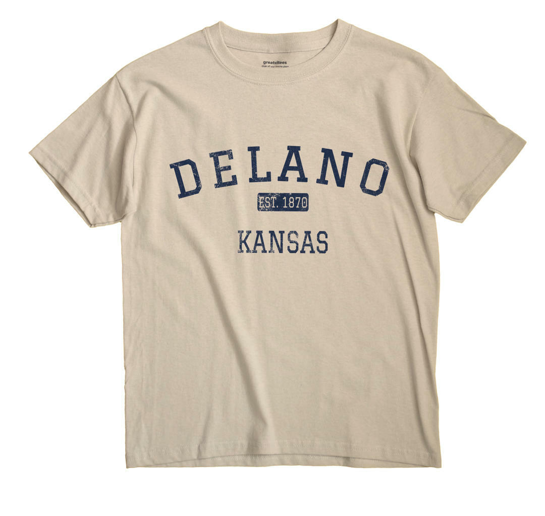 Delano Kansas KS T-Shirt Wichita EST | eBay