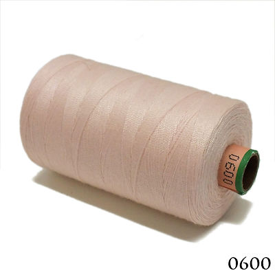 Amann 100% Polyester Core-Spun Sewing Thread Sabac 80 1000M Color 0600 ...