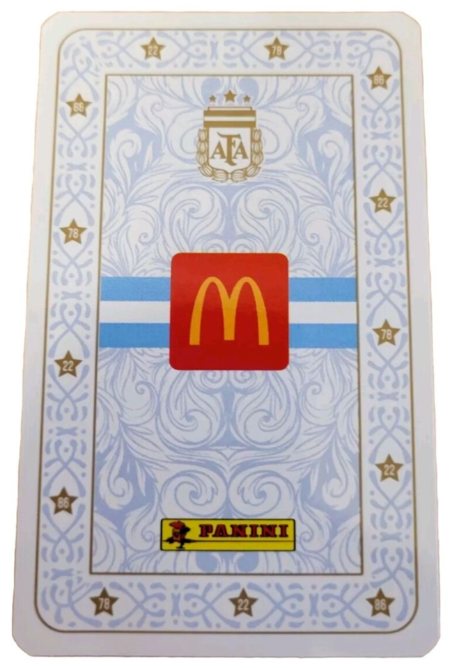 Panini McDonald's Argentina Soccer Card #10 Ezequiel Palacios FIFA ...
