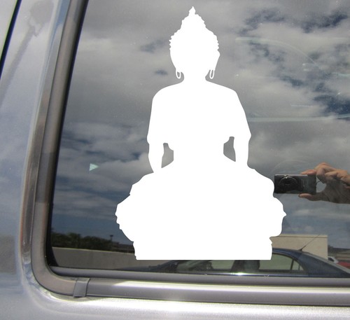 Great Buddha - Buddhism Thailand Buddhist Car Window Vinyl Decal ...