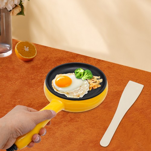 Electric Skillet Non-Stick Electric Skillet Yellow Mini Frying Pan | eBay