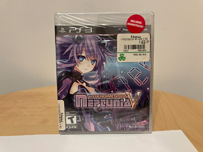 Hyperdimension Neptunia Victory PS3 SEALED w/ Soundtrack Gamestop LTD ...