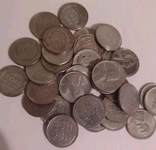 (33) 1943 Steel Lincoln Wheat Penny Cent - 33 Coin Lot | eBay