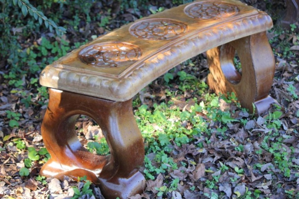 Concrete Cement Bench leg Mold Omega Leg Mold for Concrete 1/4 ...