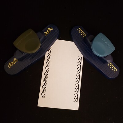 Fiskars Set of 2 Border Edge Decorative Paper Punches Edgers | eBay