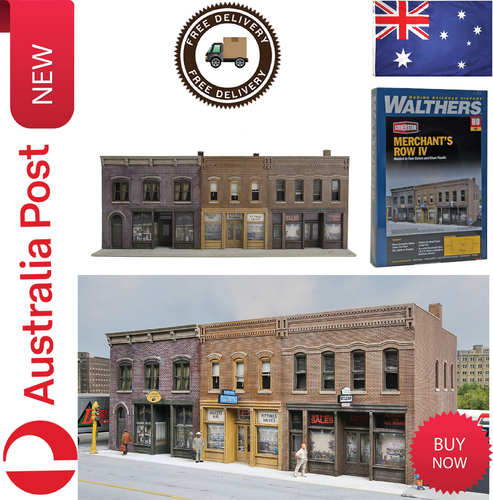 SceneMaster Merchant Row IV 2 different front cornices Separate back ...