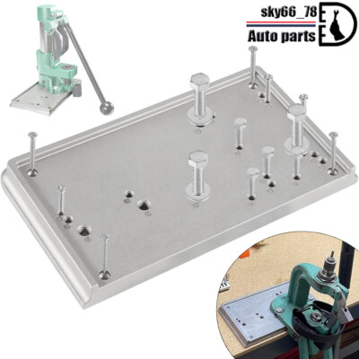 For RCBS Cast Aluminum 9282 Accessory Base Plate 3 Grey Shell Holder ...