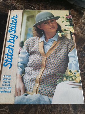 Stitch by Stitch Volume 1 - Hardcover 1985 - Sewing, Knitting, Crochet ...