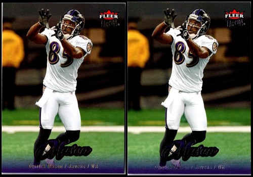 Ultra Derrick Mason (2) Card Lot - LIMITED EDITION – A TRUE STATEMENT ...