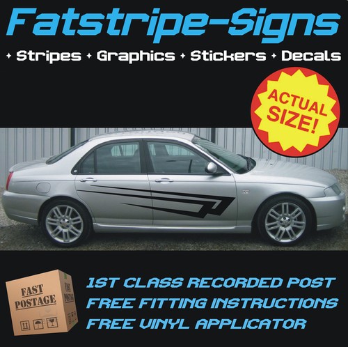 to fit MG ZT VINYL CAR GRAPHICS STRIPES DECALS STICKERS 1.6 2.0 XPOWER ...