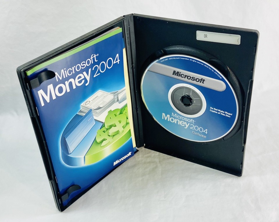 READ DESCRIPTION Microsoft Money Deluxe 2004 | eBay