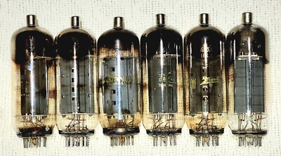 6LX6 Semi-TALL Sub for 6KD6, 6LF6. Replaces 8950 By Wiring Fillaments ...