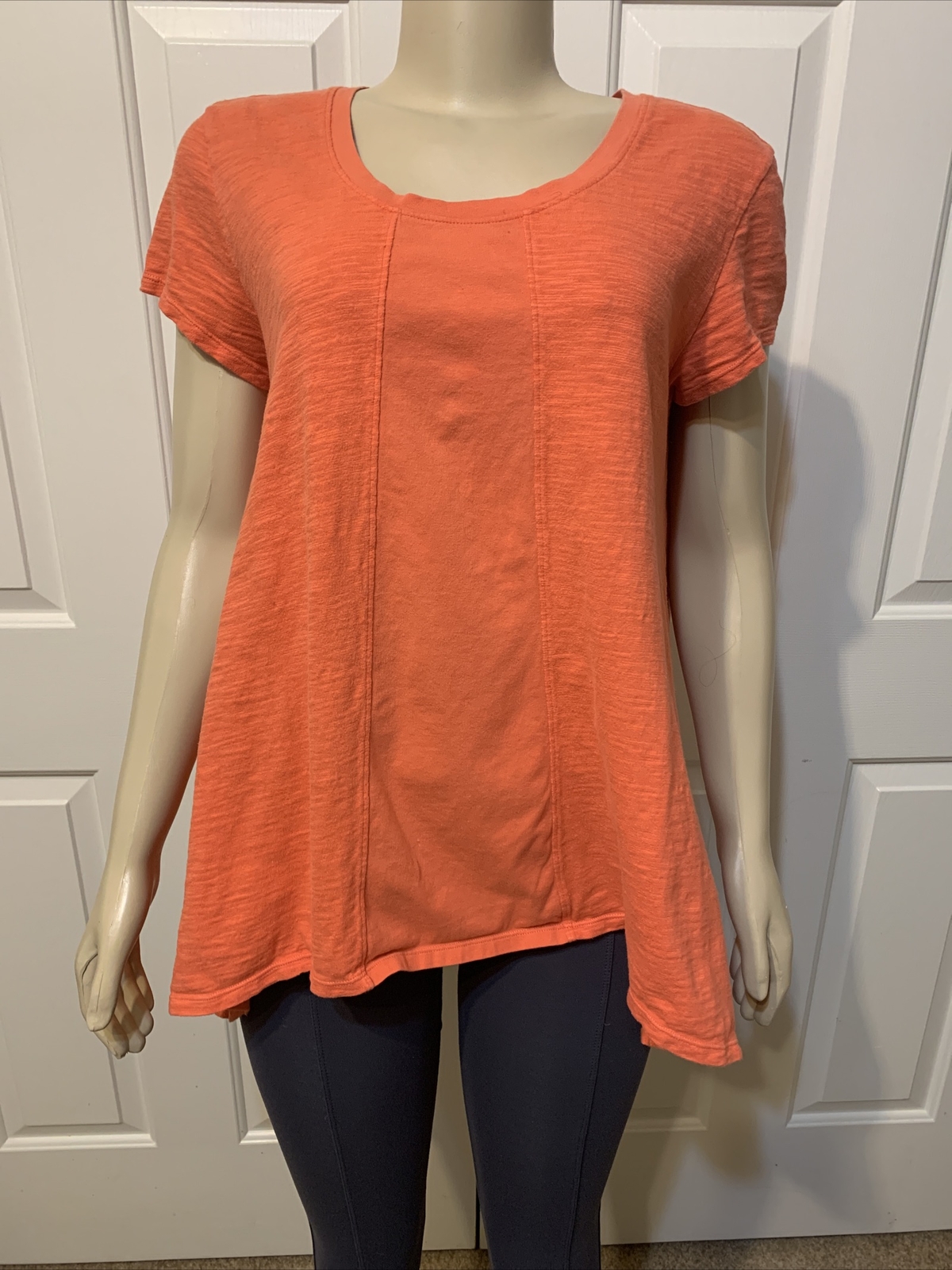 Neon Buddah XL Tunic Top Orange - Gem