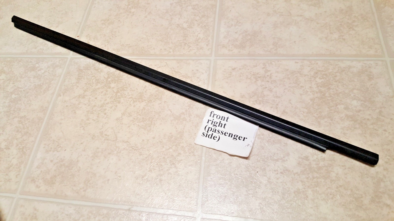 2003-2007 TOYOTA COROLLA front passenger DOOR WINDOW MOULDING TRIM OEM ...