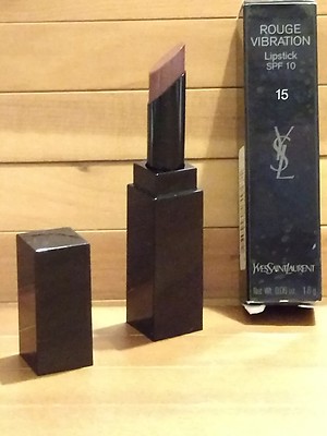 Yves Saint Laurent Rouge Vibration Lipstick SPF 10 ROSY STRASS 15 New ...